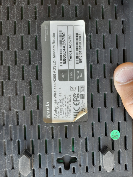 Router tenda роутер тенда