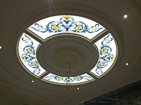 Оргстекло ,Ромбик Стекло, Витраж, художественной,