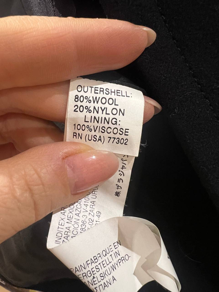 Пальто Zara из Испании.
