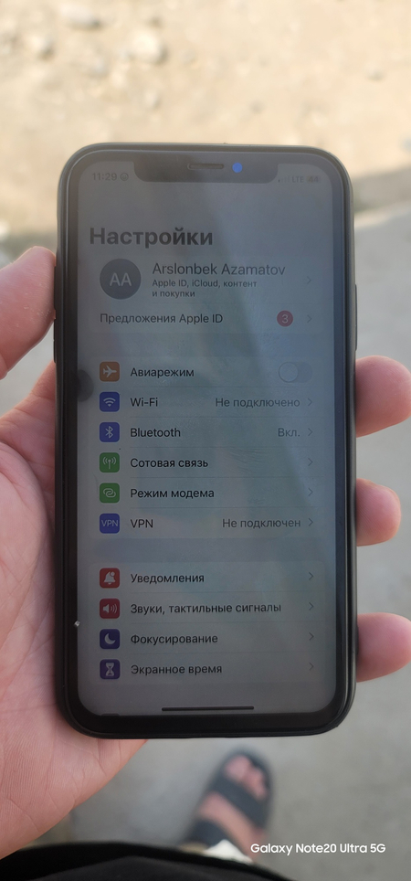 iPhone x 64Gb black