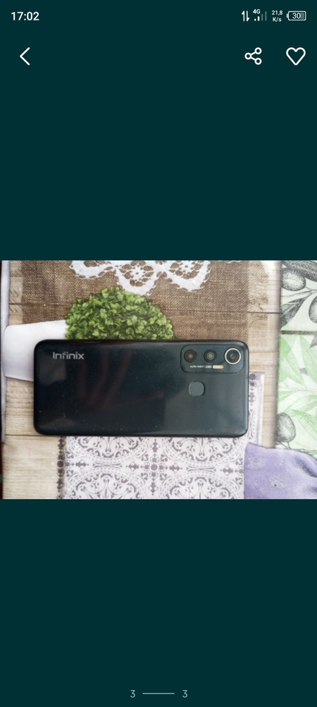 Infinix hot 11 ideal  dakmint karopkasi ham bor