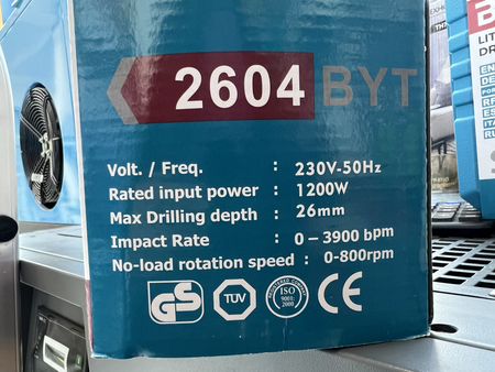ПЕРФОРАТОР TEXA 1300 вт T23201
