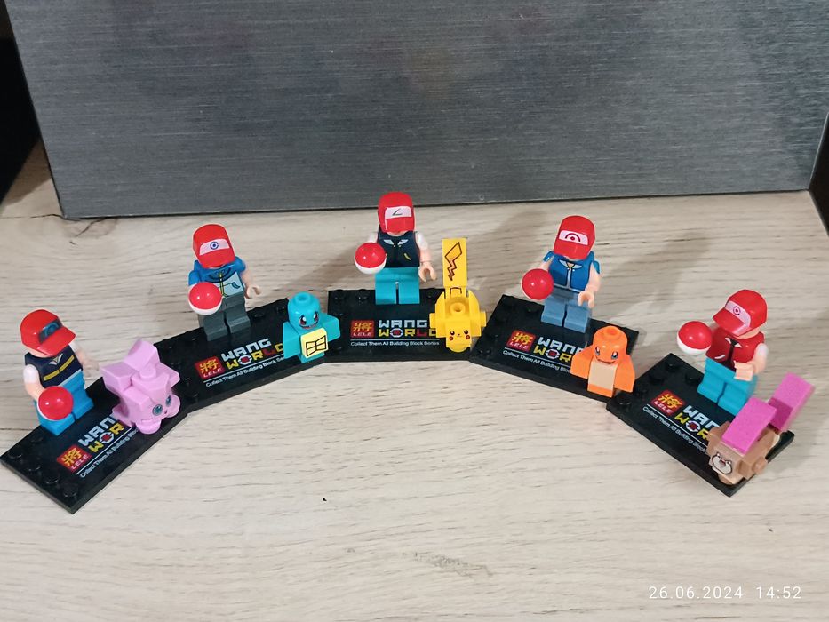 Lego Лего фигурки покемоны пикачу