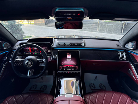 Mercedes-Benz W223 S580 + Brabus body kit