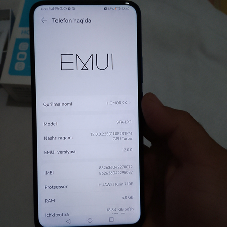 Honor 9x Turbo Ultra