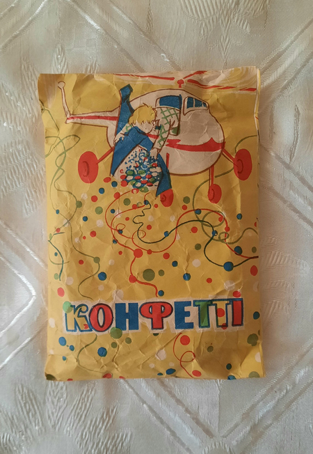 Конфетти, Новогодний Домик с подсветкой