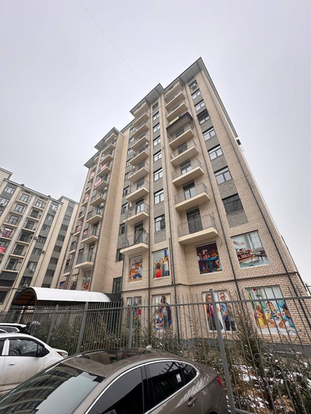 Продам квартиру 105м2 Коробка ЖК New life Улица Махтумкули МАКРО