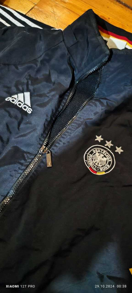 Мужской спортивный костюм с начёсом adidas XL (52)
