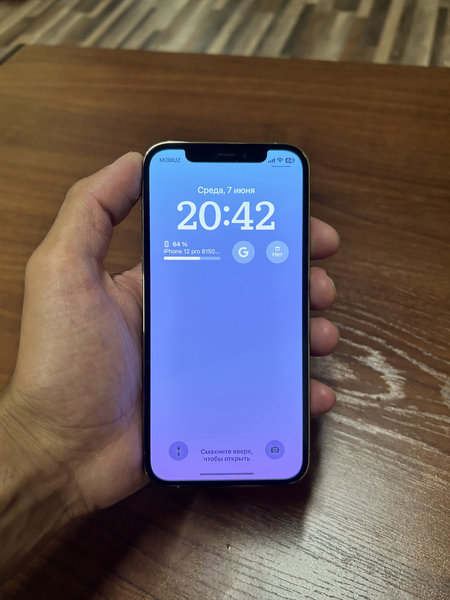 iPhone 12 pro Gold rang Kha region