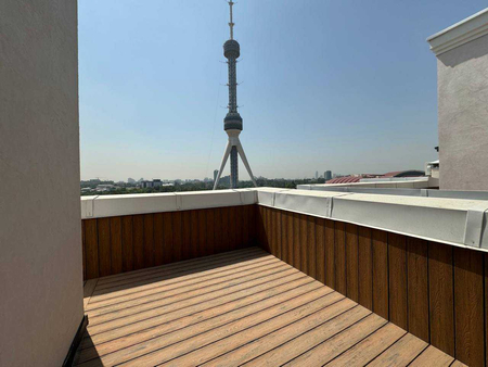 ЖК NRG HAYOT Телевышка 4-комнатная-пентхаус 5/5 139 м² +21 м² терраса