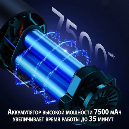 Беспроводной автомобильный пылесос Baseus A5, 16000 па, мощный