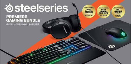 SteelSeries Premier Gaming Bundle 4в1