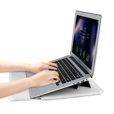 2 в 1 горизонтальный чехол  складной для MAC Book 13