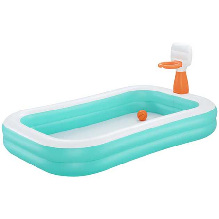 Детский надувной бассейн 251x168x102см  BESTWAY БАСКЕТБОЛ 54445
