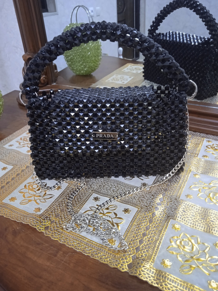 Сумки из бусины. Ручная работа.