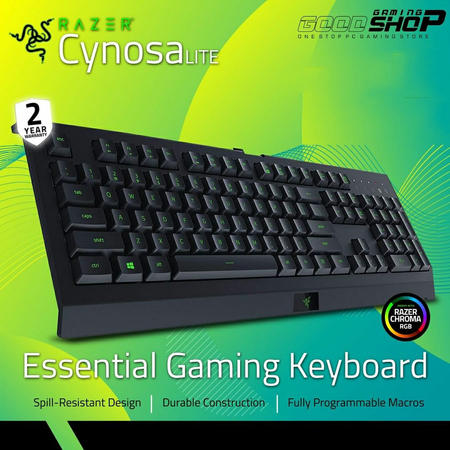 СКИДКА! RAZER Cynosa Lite Chroma RGB Мембраная клавиатура