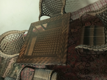 Ustol ustul rattan