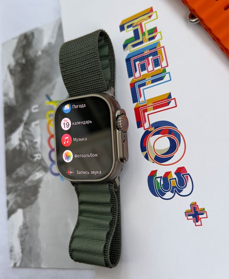 Apple Watch Ultra 2  1:1 (HK9 Pro Max) оптом нархда