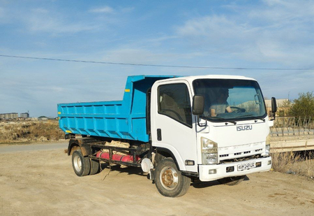 Isuzu samosval, qayta jihozlangan