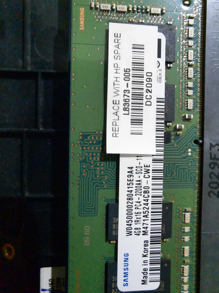 DDR4 SAMSUNG RAM 4GB 3200HZ в наличии есть 2 шт