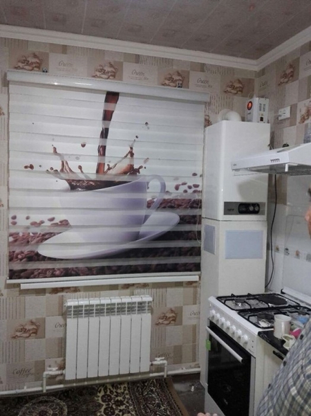 ЖАЛЮЗИ рулонный шторы КОМБО