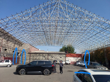 Навес том Катежларди орасини тойхоналарли устини ЙОПИШ ХИЗМАТИ
