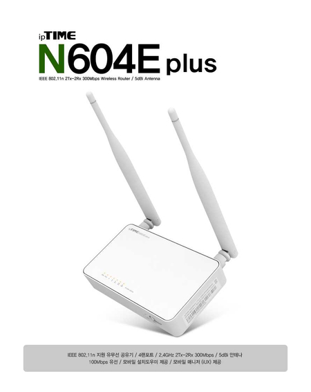 Роутер ipTIME N604E
