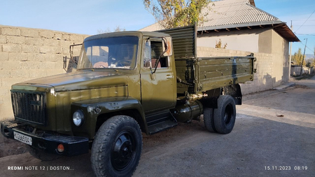 Gaz 53 samasval.  mator   karopka zur ishlab yuribdi