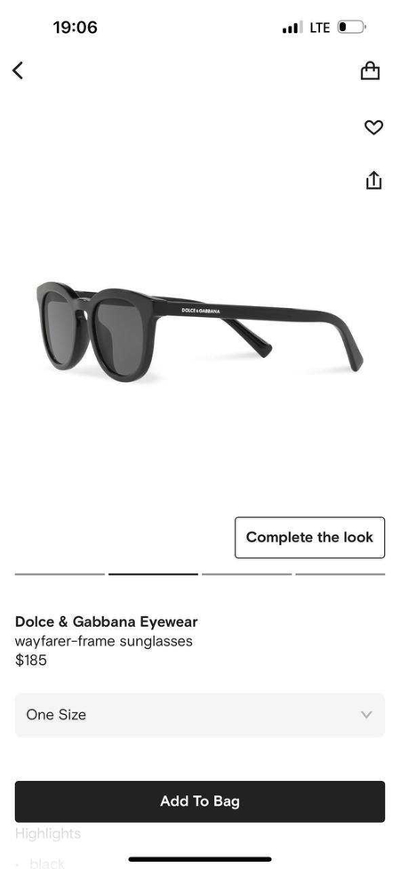 Очки Dolce & Gabbana