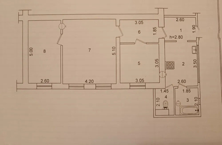 Продажа жаковской квартиры в Миробадском районе