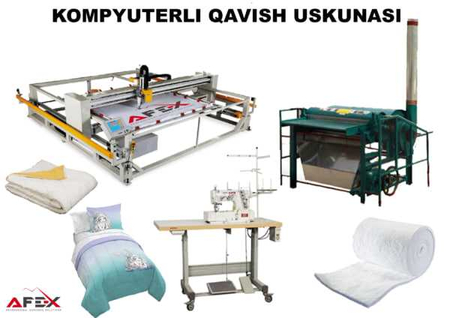Kompyuterli naqshli ko’rpa qavish uskunasi AF-L027