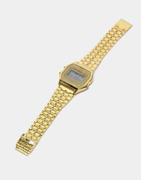 Оригинальные часы Casio A-158WA-N1 золото