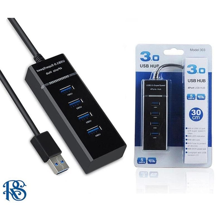Разветвитель портов USB Hub USB 3.0 4 Ports