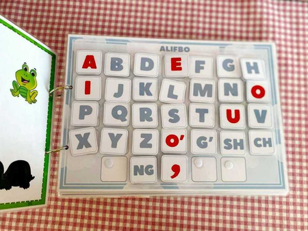 Albom azbuka alifbe qiziqarli dars o\\\'yin