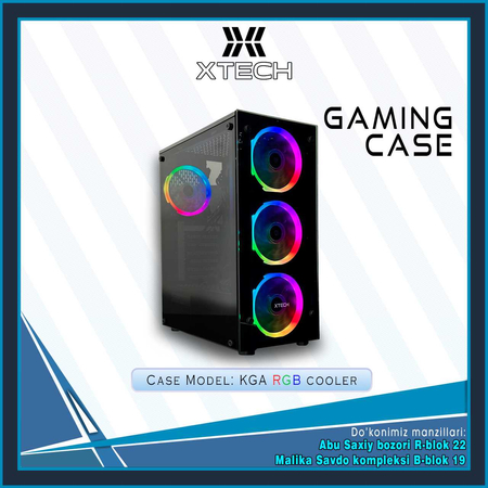 Xtech case RGB (Модель KGA) игровой кейс