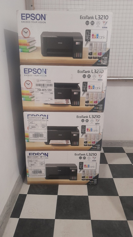 Printer L3210 yangi karobkadan ochilmagan
