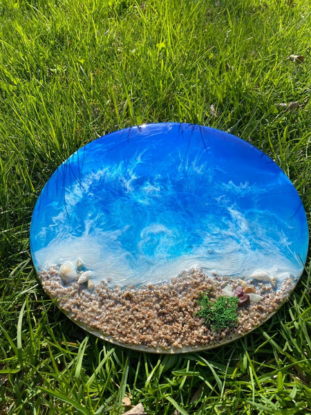 Epoksidniy smola Kartina Resin art ocean