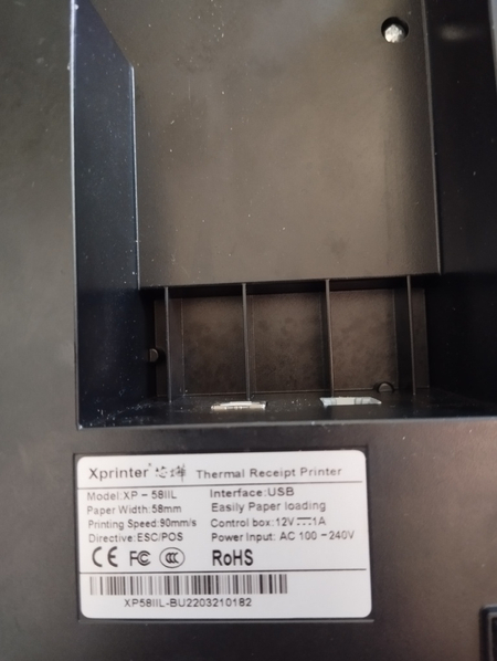 Xprinter  f260N C260N xp 58 ill