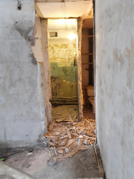 Демонтаж квартир домов
