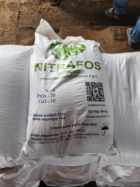 NITRAFOS , Nitrokalsiy fosfatli o\\\'g\\\'ti