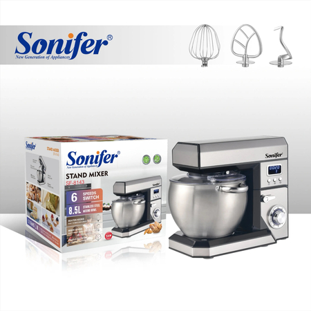 Планетарный миксер Sonifer SF-8143 8,5л