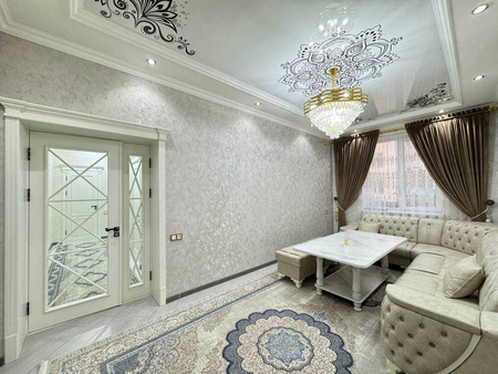 2-х комнатная Новостройка на 1 этаже = 58 м² = Согдиана
