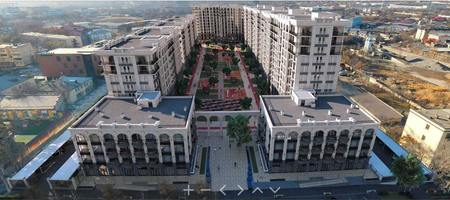 1-комнатная в NRG Mirzo Ulugbek 43,45квм 5/12этаж предчистовая отделка