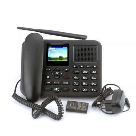 Uzmobile Dlna ZT9000 стационарный gsm телефон