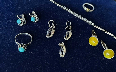 Серебряные изделия, винтаж