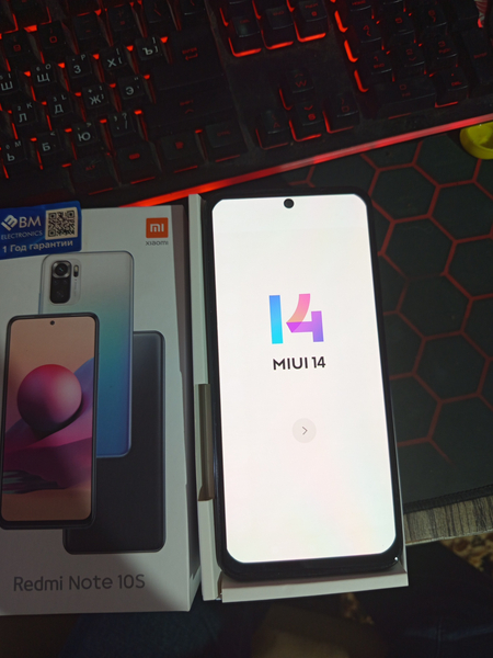 Продается срочно Redmi Note 10s