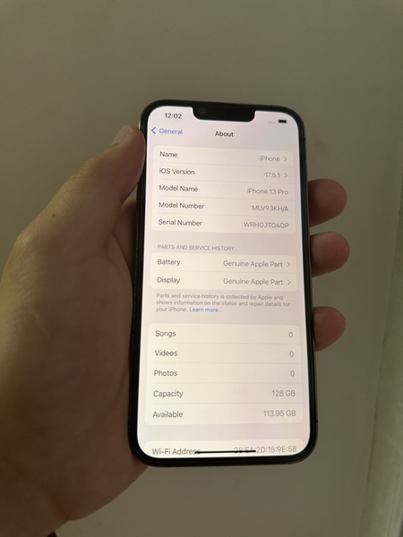 iPhone 13 Pro 100% Yomkst