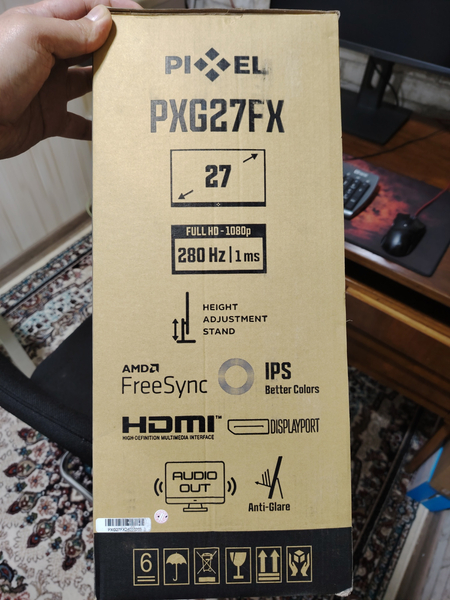Manitor pixsel 27  1080fulhd 280hz ips