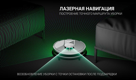 Робот-пылесос Polaris PVCR 3900 IQ Home Panorama Aqua
