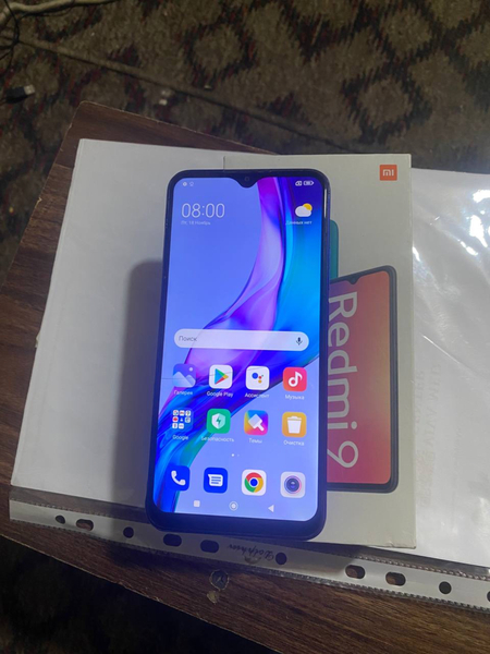 Redmi 9 32 gb karobka dakment